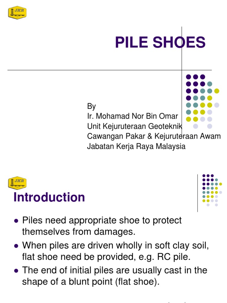 #7 Pile Shoes | PDF