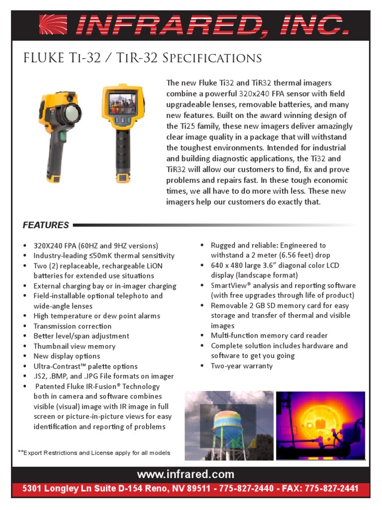 fluke-ti32-tir32Spec.pdf | Celsius | Infrared