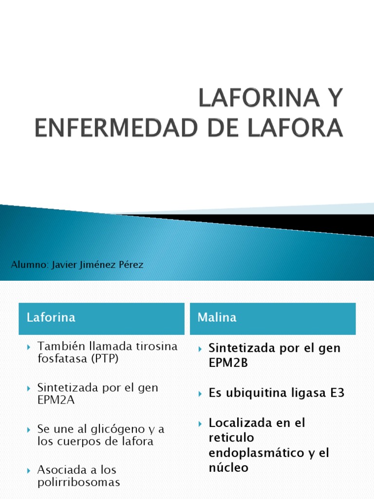 Enfermedad de Lafora: Causas y Síntomas | PDF | Mutación | Gene