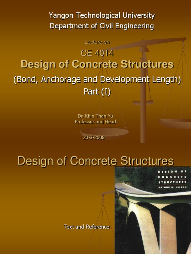 Bond Anchorage and Development Length | PDF | Stress (Mechanics) | Fracture
