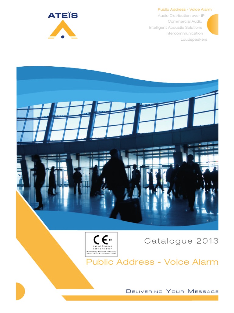 Ateis PAVA2013 Online PDF | PDF | Microphone | Amplifier