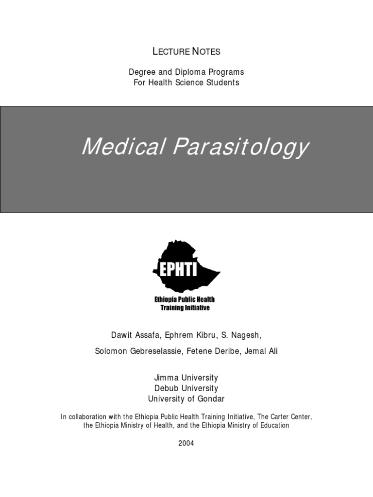 Medical Parasitology PDF | PDF | Wellness
