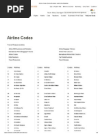 Airline Codes | PDF