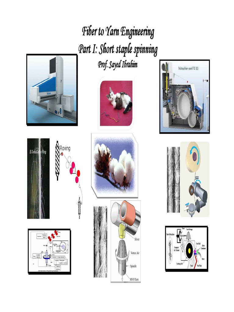 Spinning PDF | PDF | Jute | Rayon