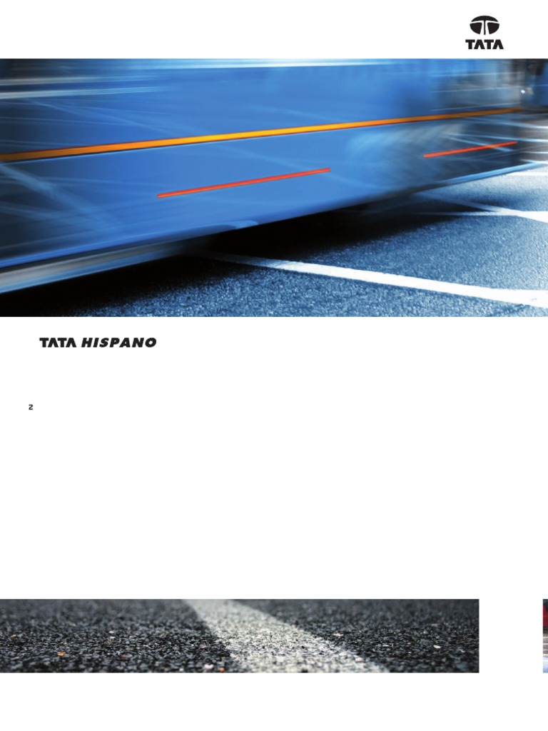 TATA Hispano Corporate Brochure | PDF | Transporte en bus | Fabricantes ...