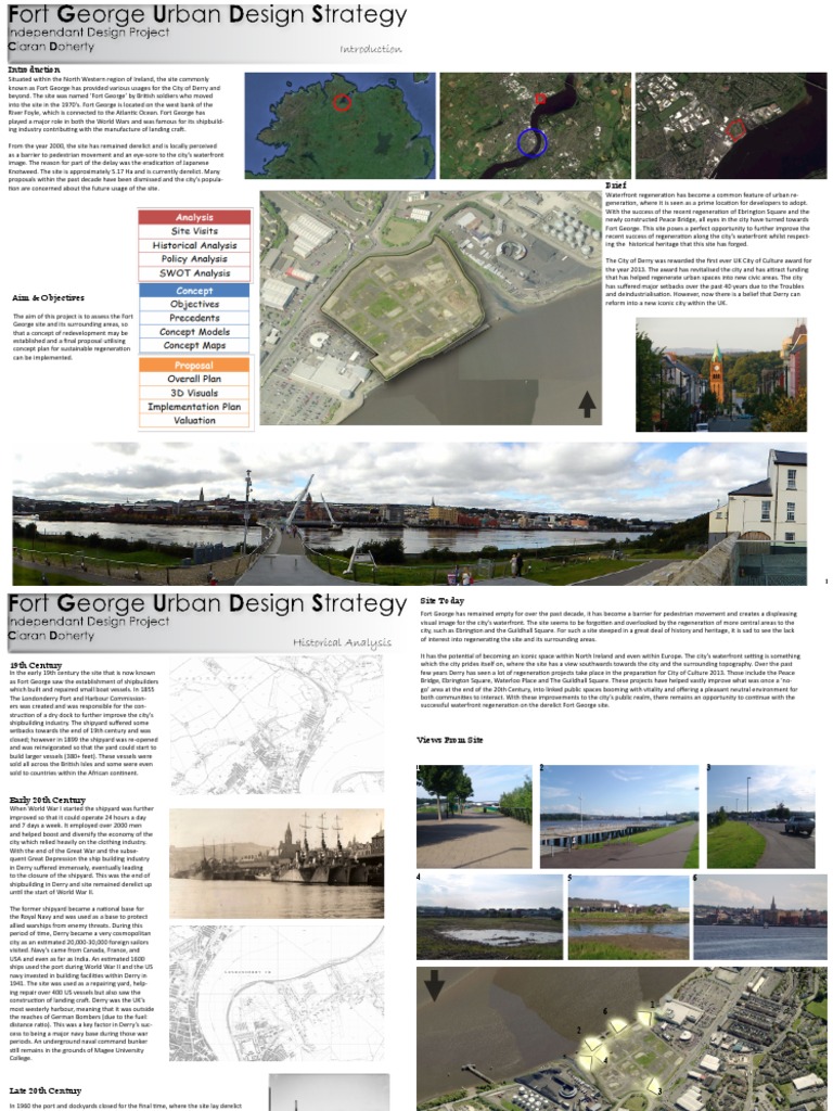 Fort George, Derry Northern Ireland | PDF | Urban Renewal | Belfast