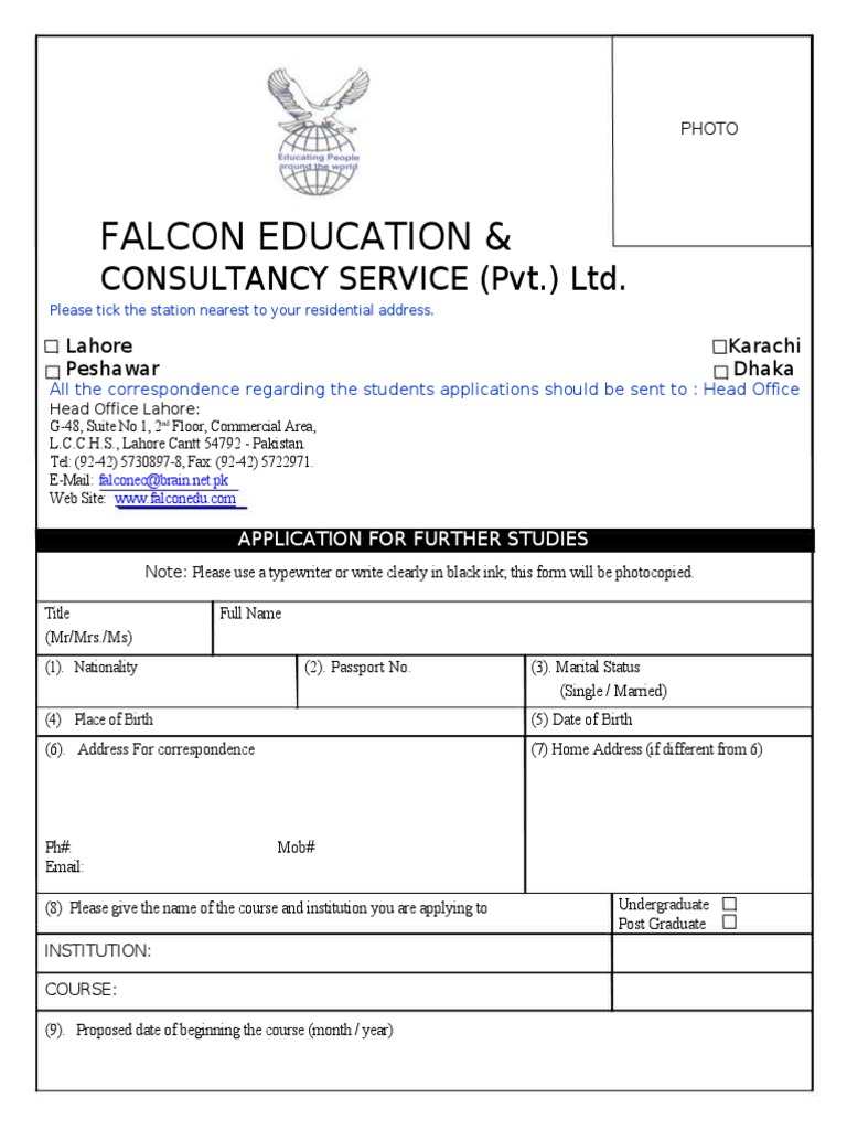 Falcon Education &: Consultancy Service (PVT.) LTD | Download Free PDF ...