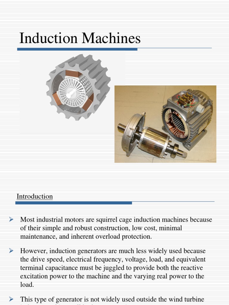Induction Motor | PDF | Electrical Components | Electrical Equipment