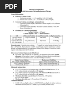 Electrolyte Repletion Guideline | PDF | Magnesium | Potassium