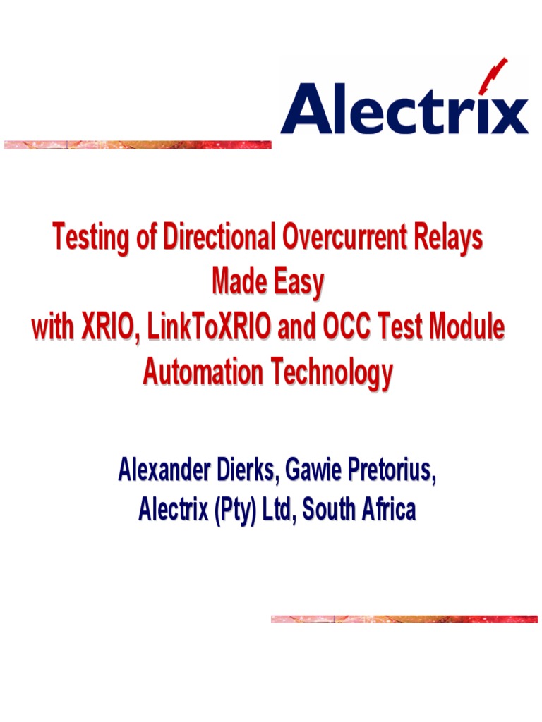 Testing of Directional Relays Made Easy PDF | PDF | Polarization (Waves ...