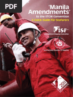 STCW 2010 - Manila Amendments | PDF