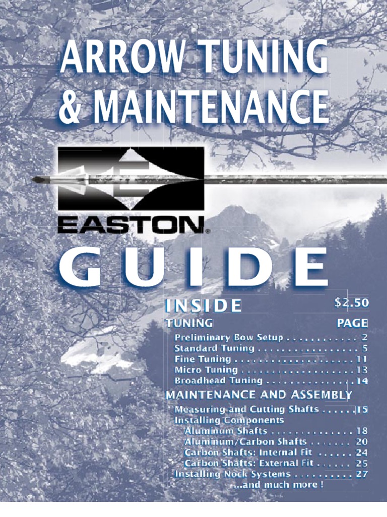 Arrow Tuning Guide | PDF | Arrow | Bow And Arrow