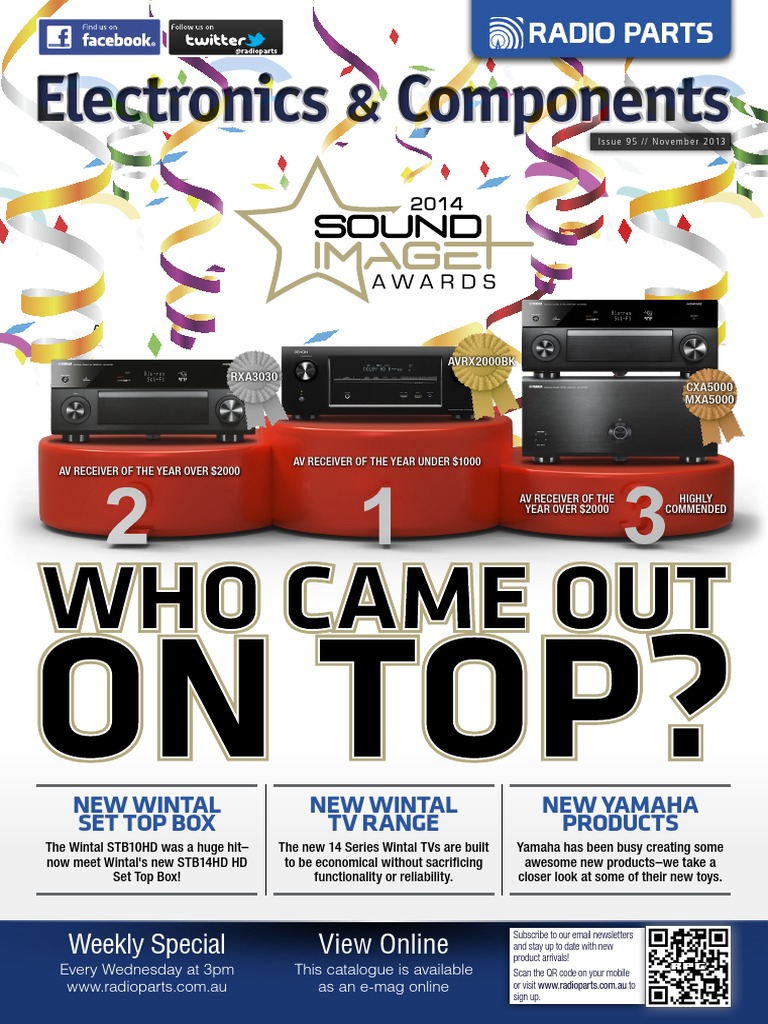 Issue 95 Radio Parts Newsletter - November 2013 | PDF | Usb | Image Scanner