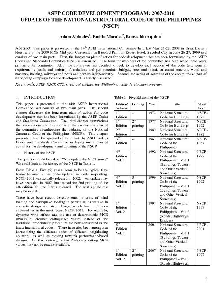 Asep Updates On NSCP PDF | PDF | Science & Mathematics