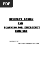 Helipad Design | PDF | Structural Load | Helicopter