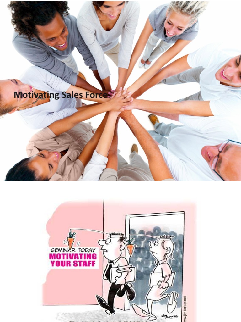 Motivating Sales Force | PDF | Motivation | Motivational