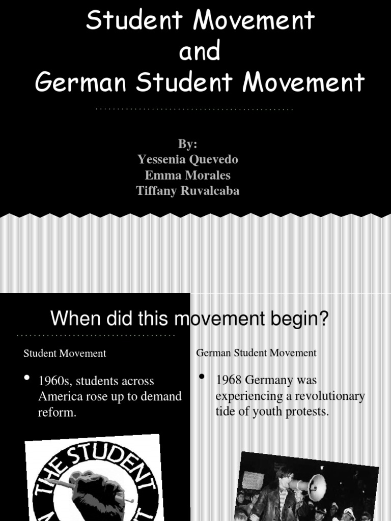 Overview of Student Movements 1960s | PDF | Student Nonviolent ...