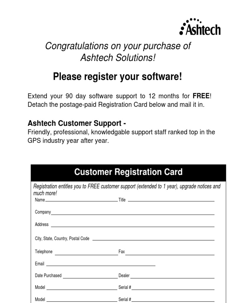 Ashtech Solutions Manual | PDF | License | Mail