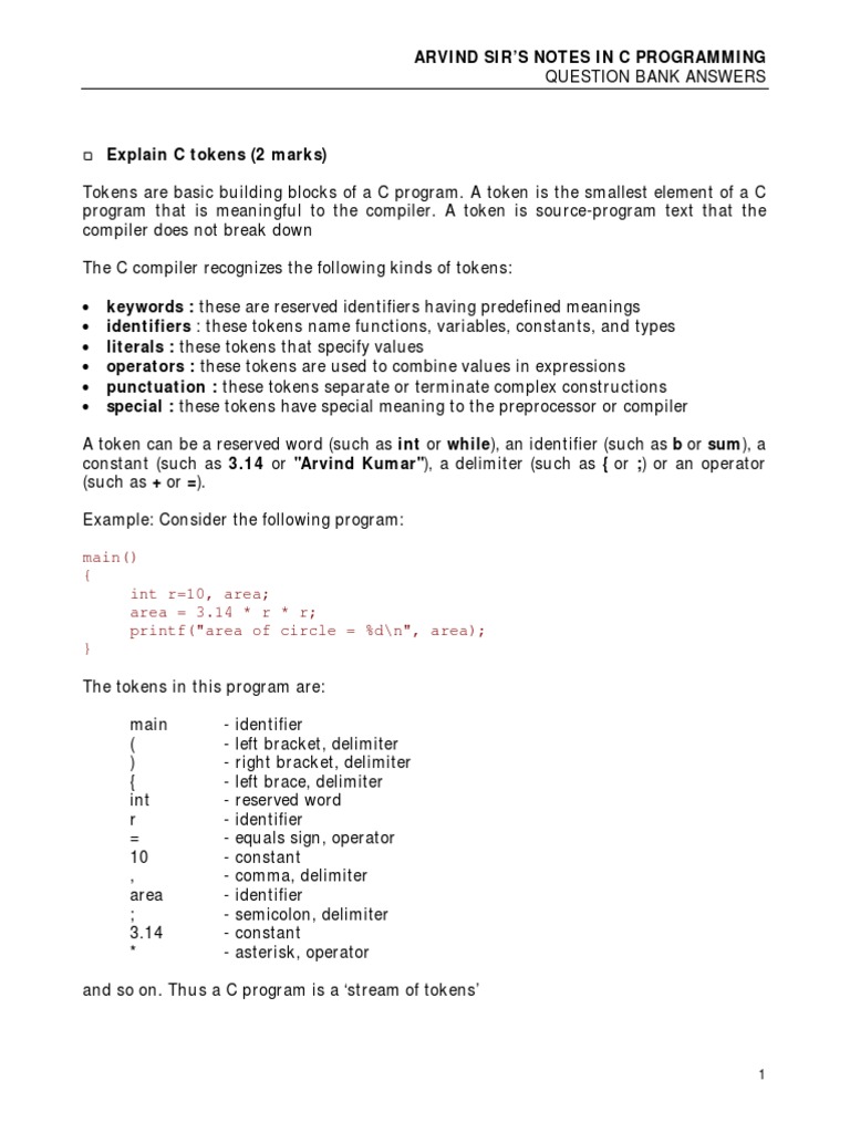C Programming Question Bank Pdf Control Flow C Programming Language