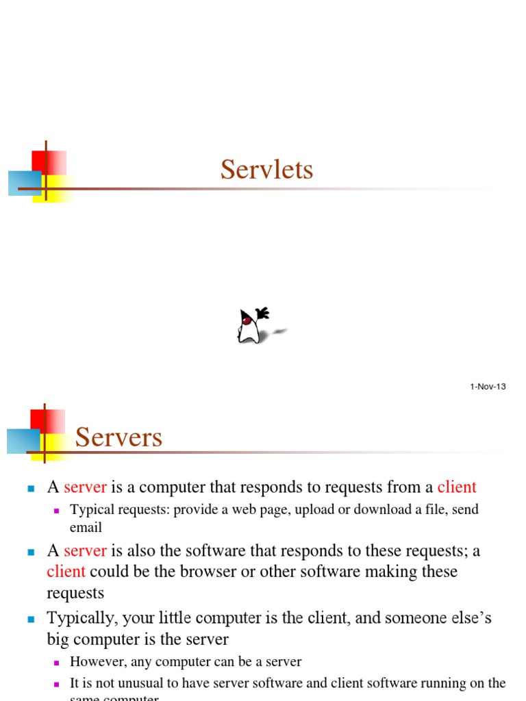 24 Servlets | PDF | Hypertext Transfer Protocol | Web Server