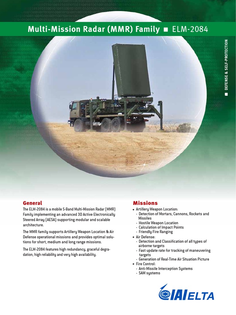 Multi-Mission Radar (MMR) Family - ELM-2084 | PDF