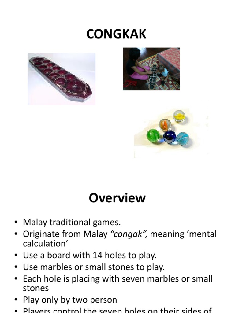 Permainan Congkak | PDF