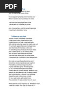 Analyzing Eve Merriam's "How to Eat a Poem" | PDF | Poetry