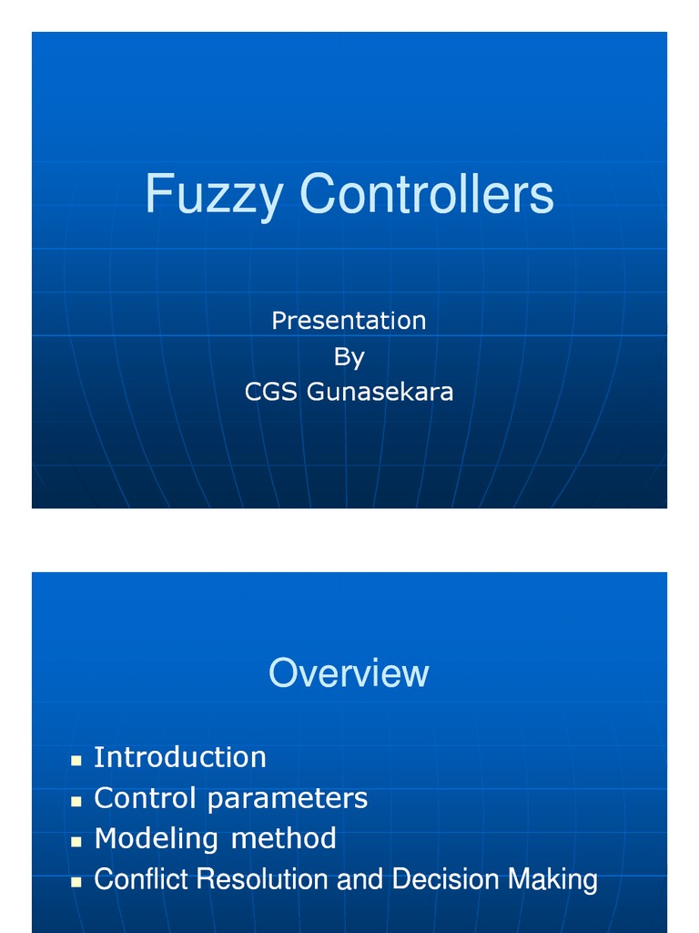 Fuzzy Controllers | PDF | Fuzzy Logic | Control System