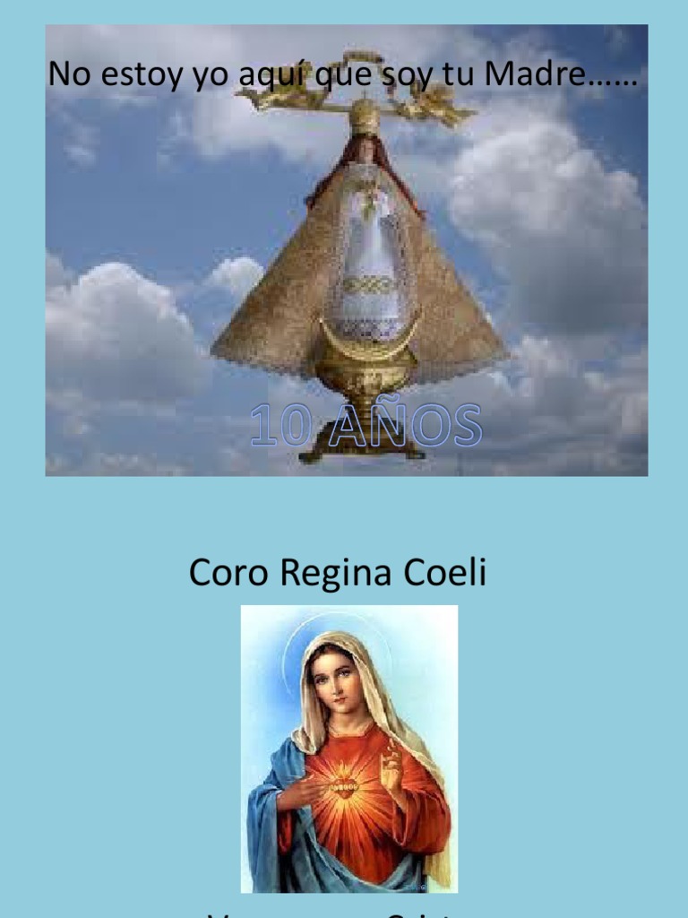 Cantos a la Virgen María: Letras y Alabanzas | PDF | María, madre de ...