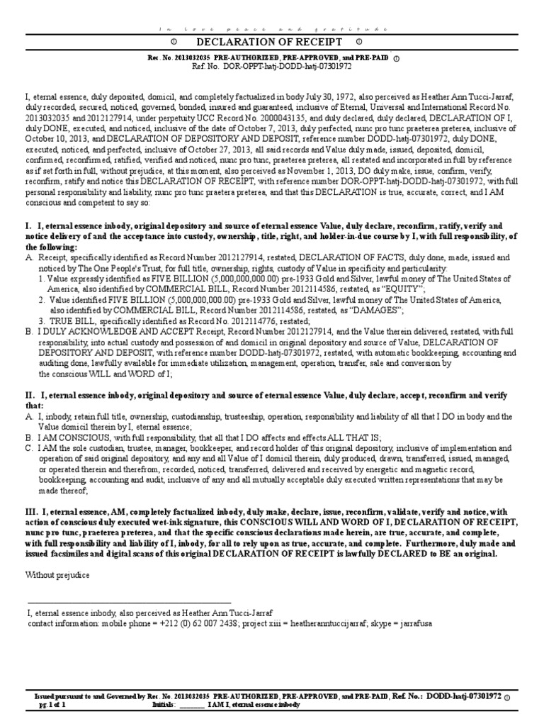 DECLARATION OF RECEIPT.pdf