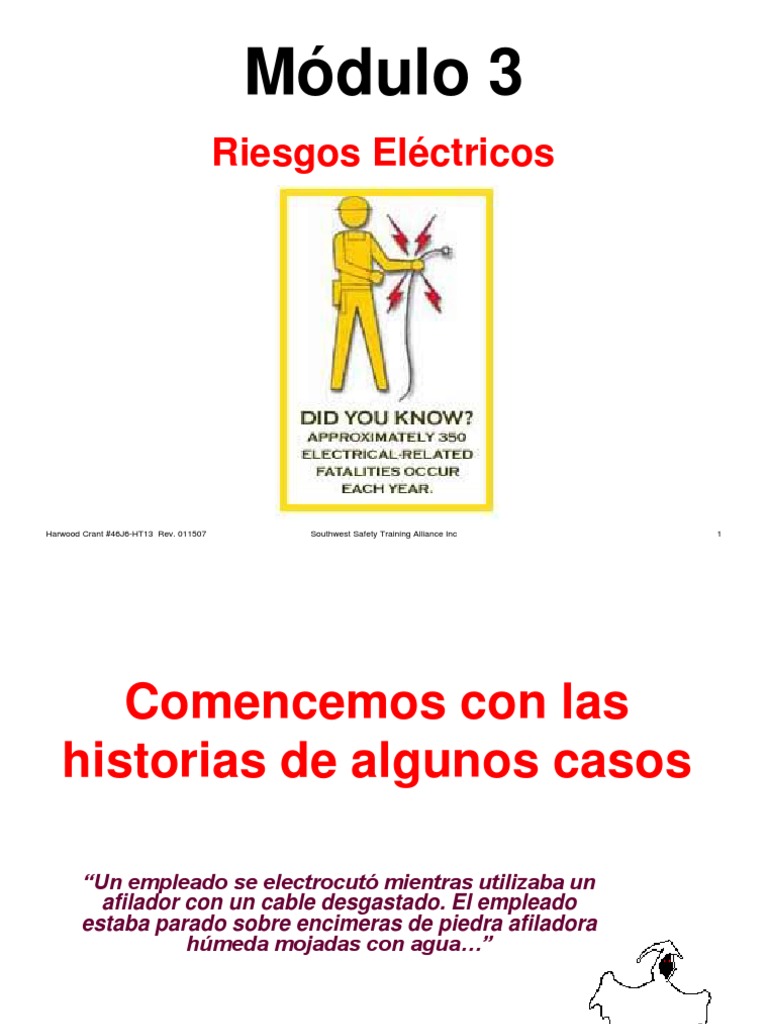 Module3 Electrical Hazards Spanish Pdf