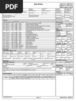 Daily Drilling Report Template | PDF | Geotechnical Engineering | Civil ...