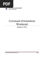 CFC Covenant Orientation | New Covenant | Prayer
