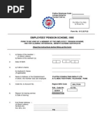 PF Form No 5 & 10 | PDF | Pension | Labor