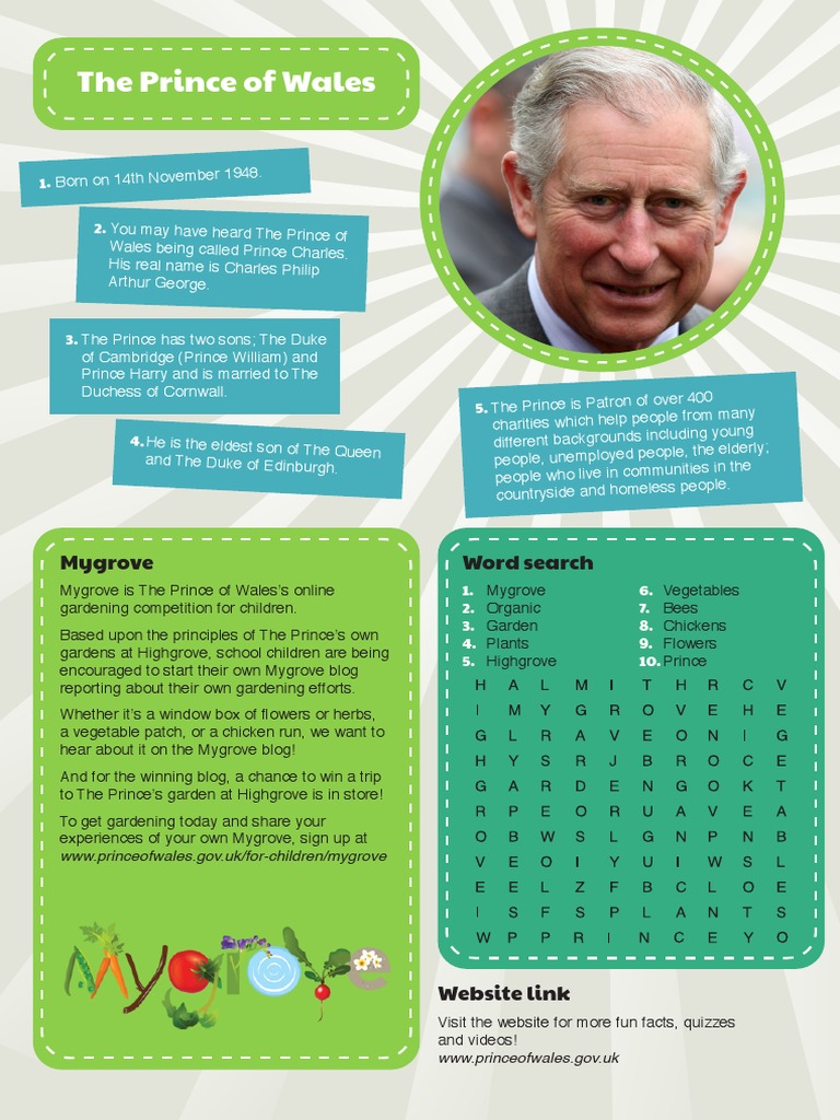 Royal Activity Sheet | PDF | Mountbatten Windsor Family