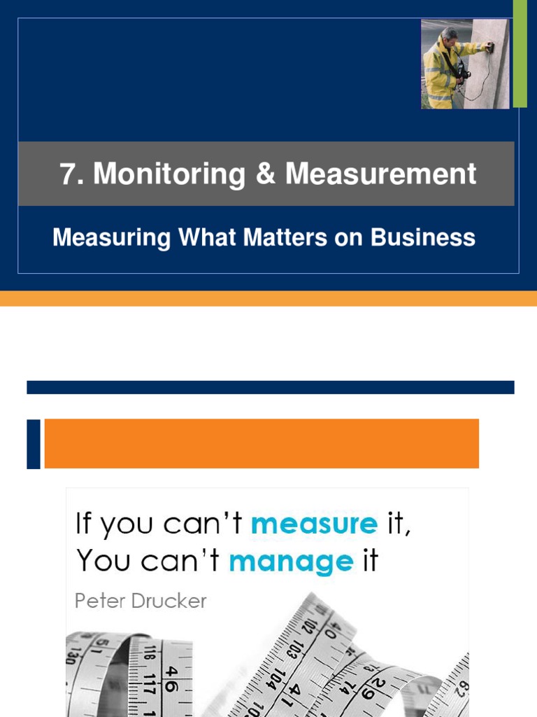 Monitoring and Measurement | PDF | Six Sigma | Audit