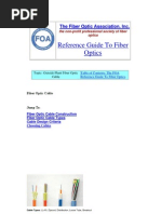 Fiber Optic Installation Guide | PDF | Optical Fiber | Cable Television