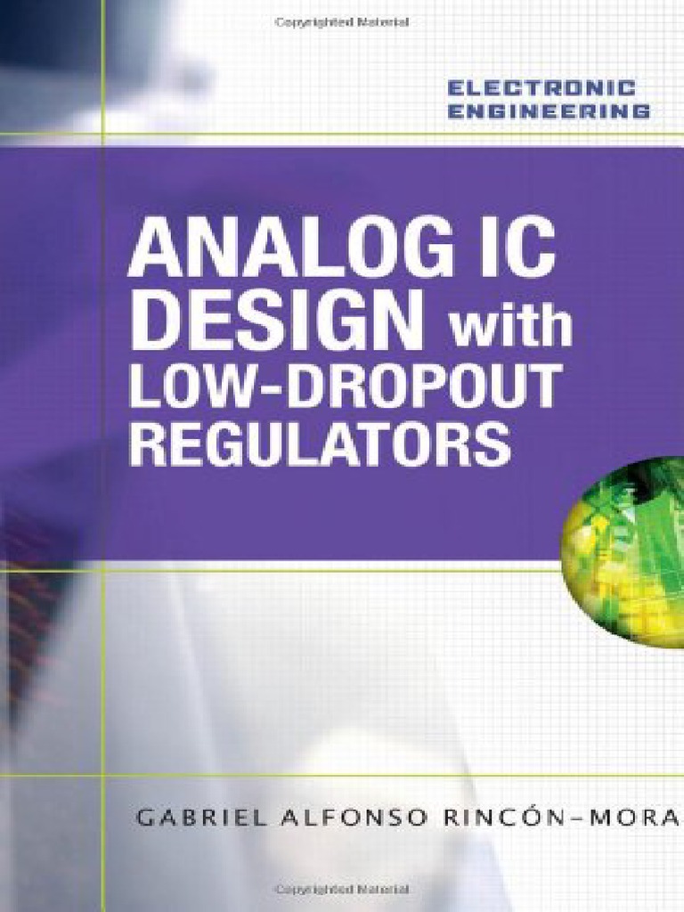 Analog IC Design With Low-Dropout Regulators | PDF | Lithium Ion Battery | Battery (Electricity)