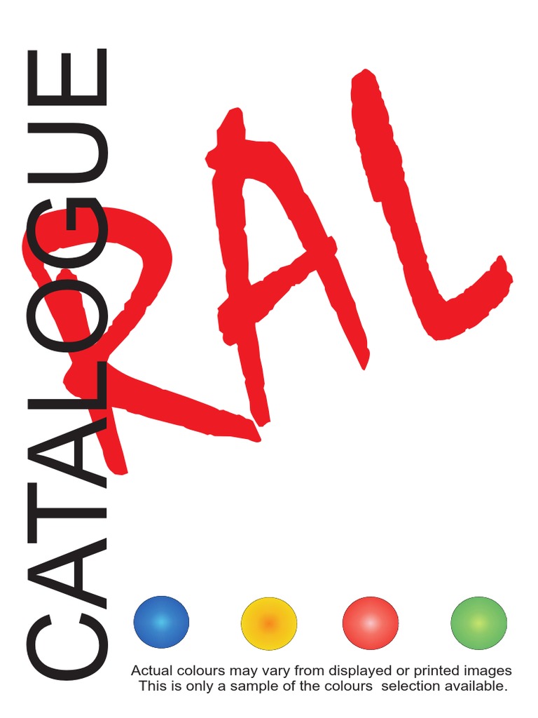 RAL Color Catalogue Overview | PDF | Home & Garden