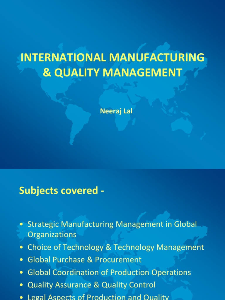 Int. Manufacturing & Technology Management | PDF | Electronic Business ...