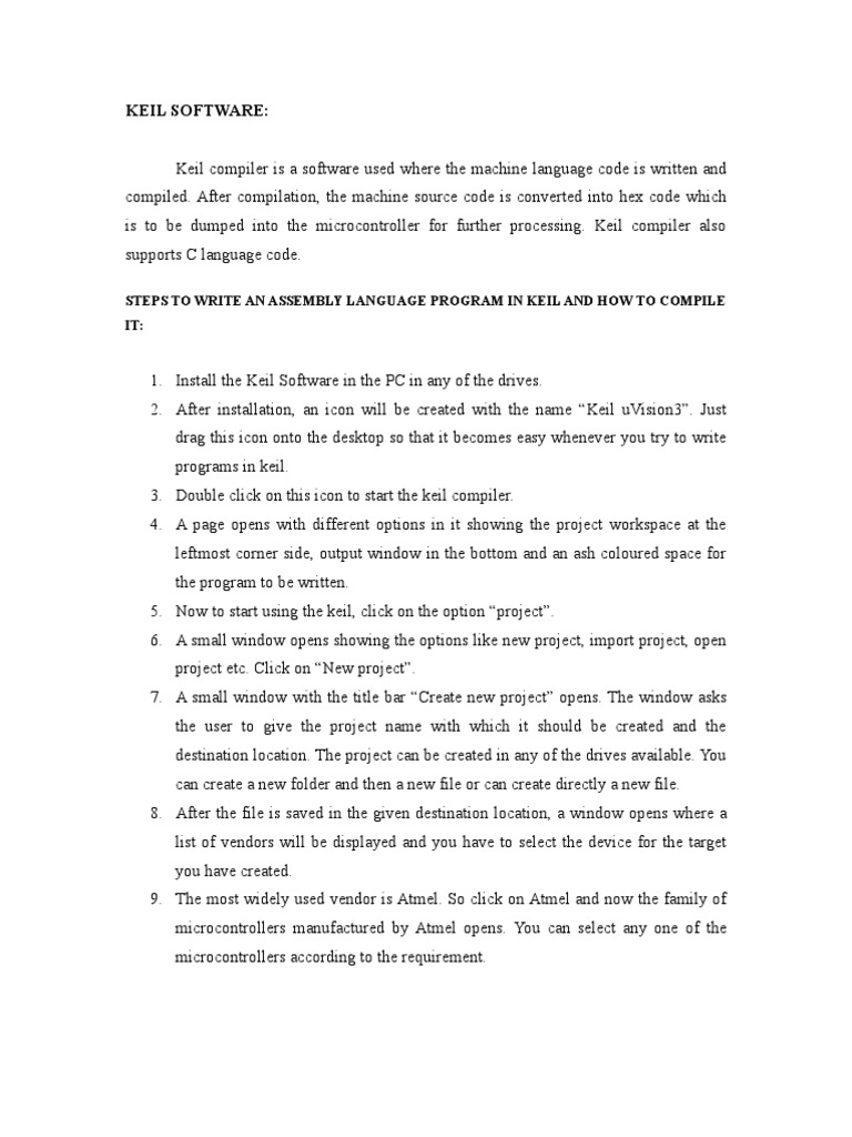 Keil Software | PDF | Icon (Computing) | Microcontroller