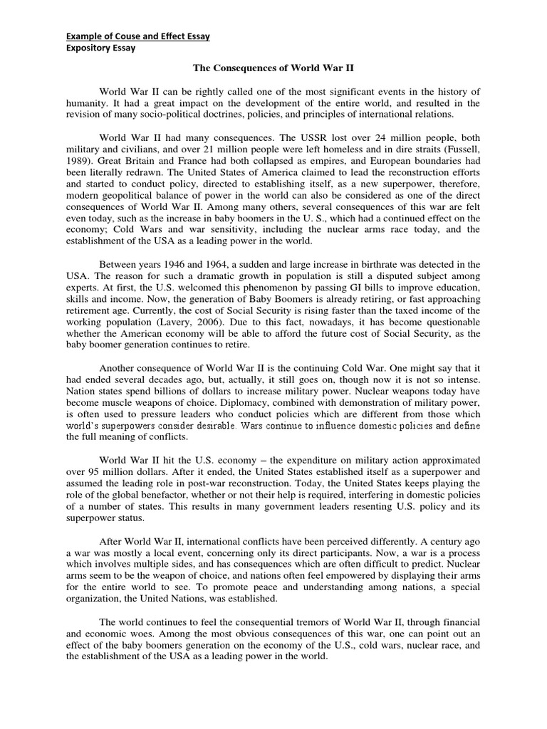 Consequences of World War II | PDF