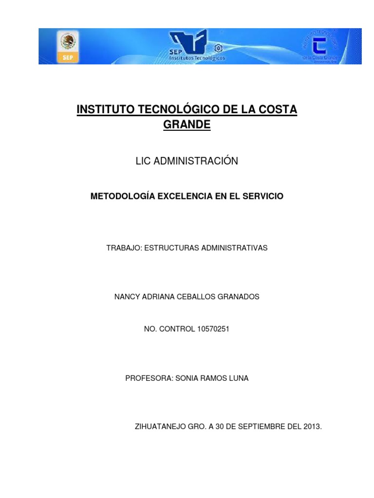 Instituto Tecnológico De La Costa Grande Pdf Diseño Toma De