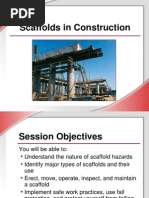 Scaffolding Handover Certificate | PDF | Scaffolding | Crane (Machine)