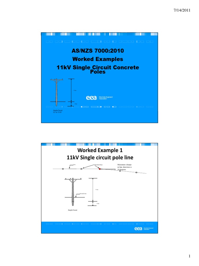 11kV Worked Example | PDF