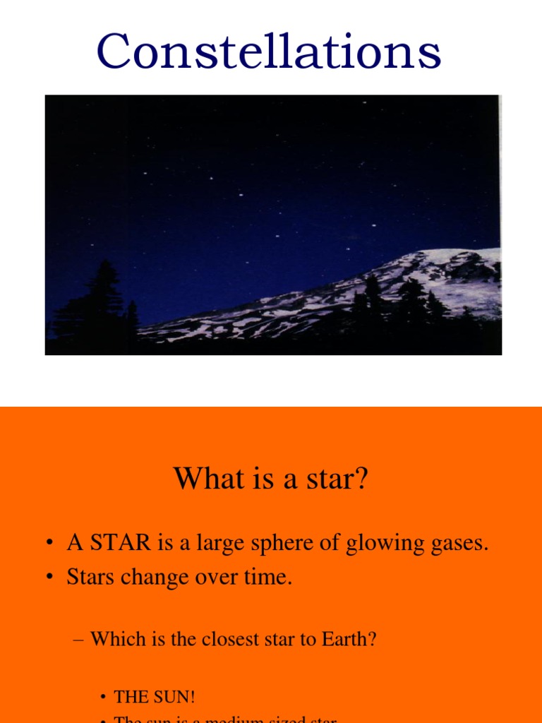 Constellations | PDF | Constellation | Night Sky