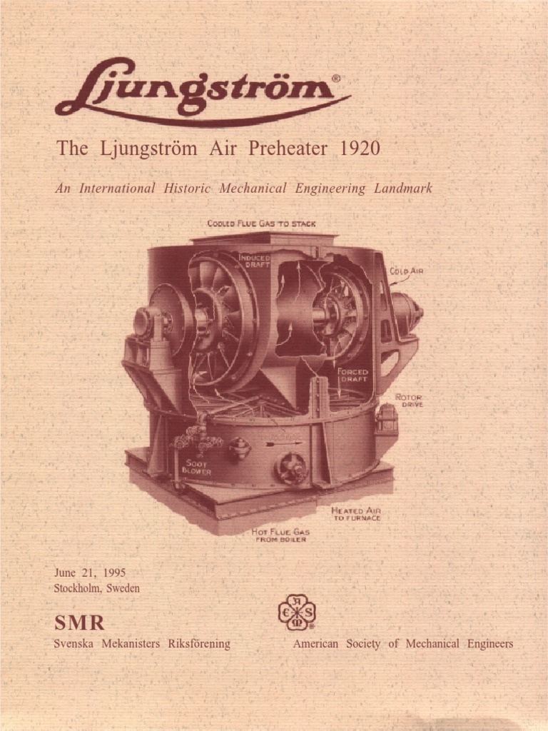 Ljungström Air Preheater Overview | PDF | Boiler | Physical Chemistry
