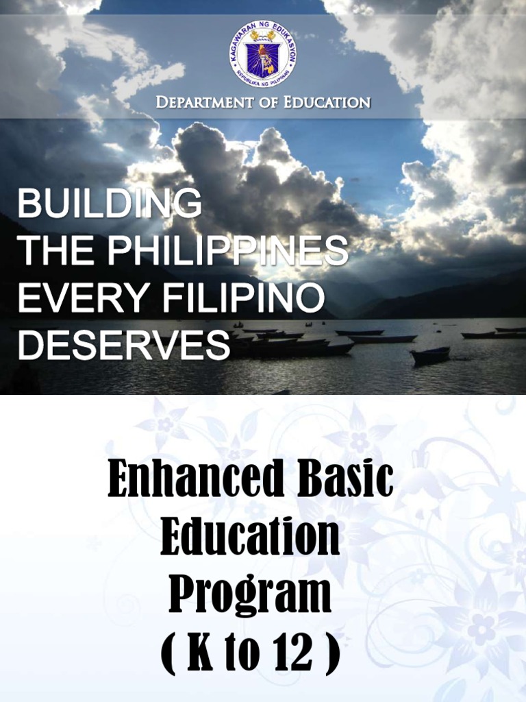 K To 12 Enhanced Basic Education PDF | PDF | Curriculum | Vocational ...