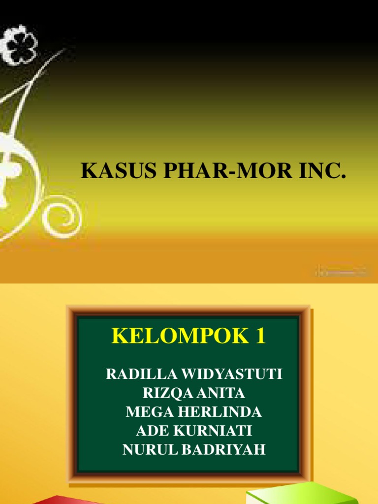 Kasus Phar-Mor Inc | PDF