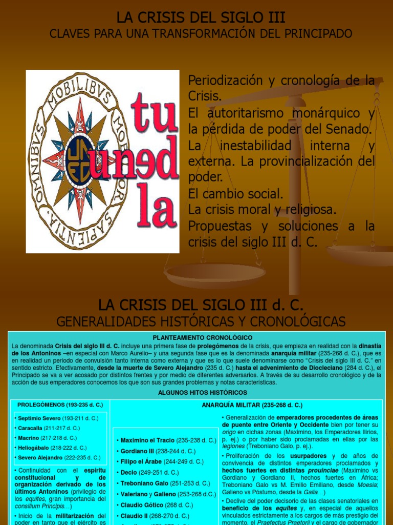 ROMA :CRISIS DEL SIGLO III D.C..ppt | Roma antigua | imperio Romano